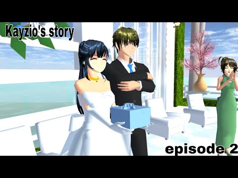 Kayzio's story eps 2 [Happy wedding] #dramasakuraschoolsimulator # ...