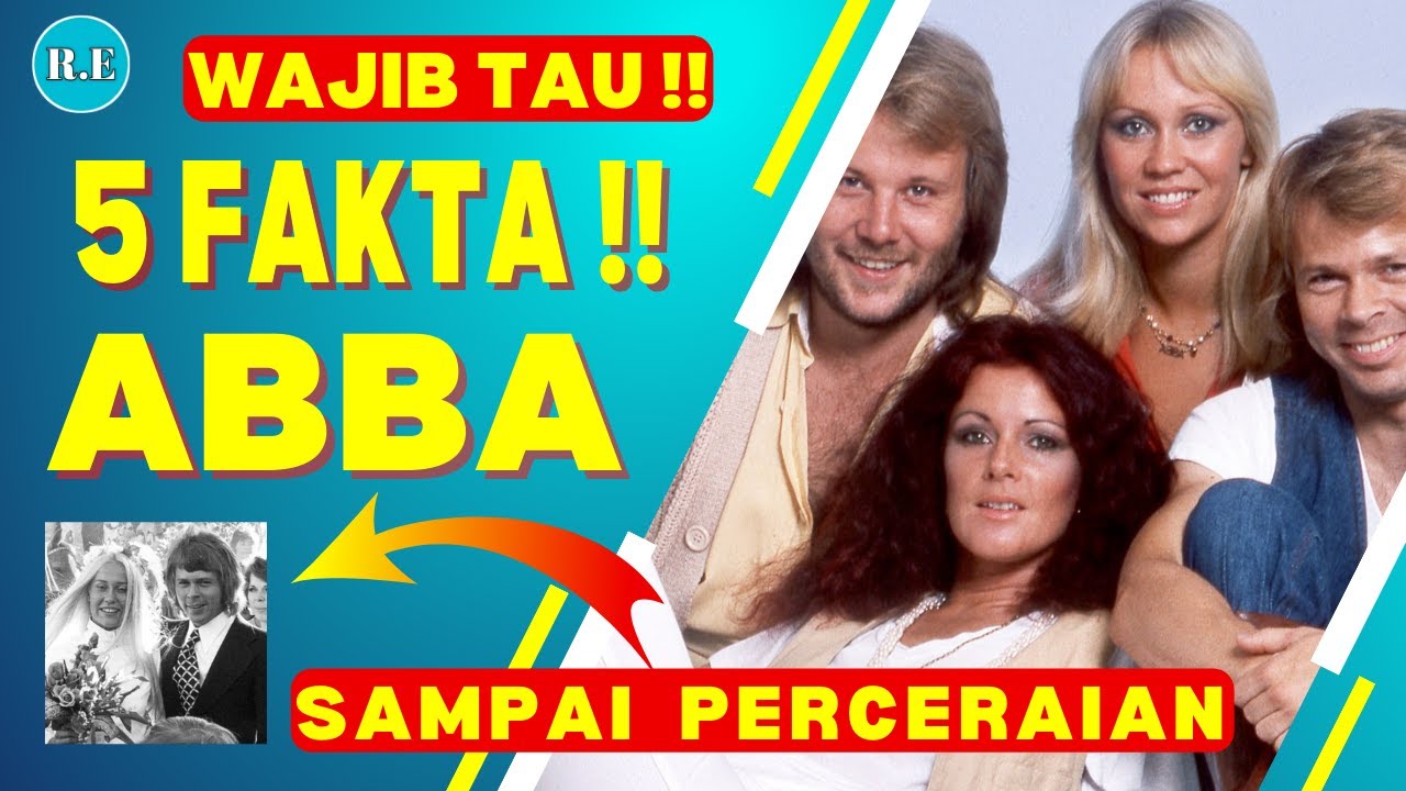 5 FAKTA GILA GROUP MUSIK ABBA ‼️SAMPAI KISAH PERCERAIAN NYA ‼️ - YouTube