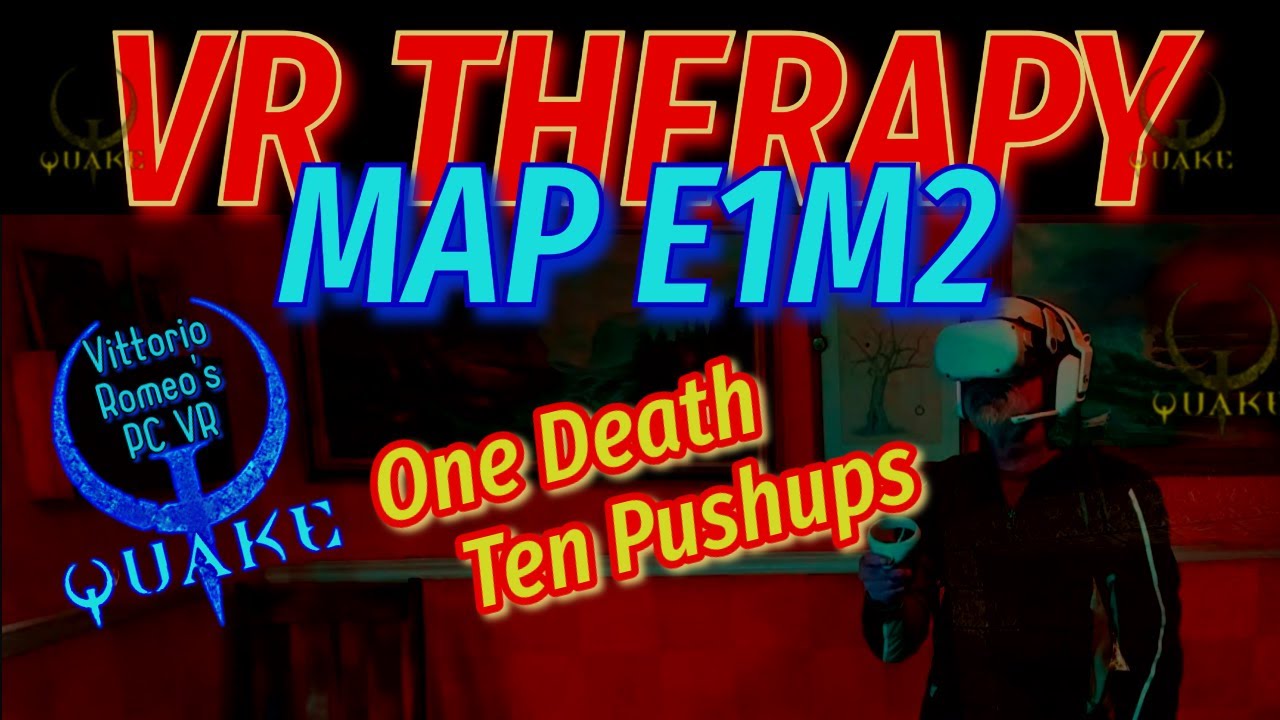 Quake PHYSICAL VR. E1M2. Success! 1440p Render. - YouTube