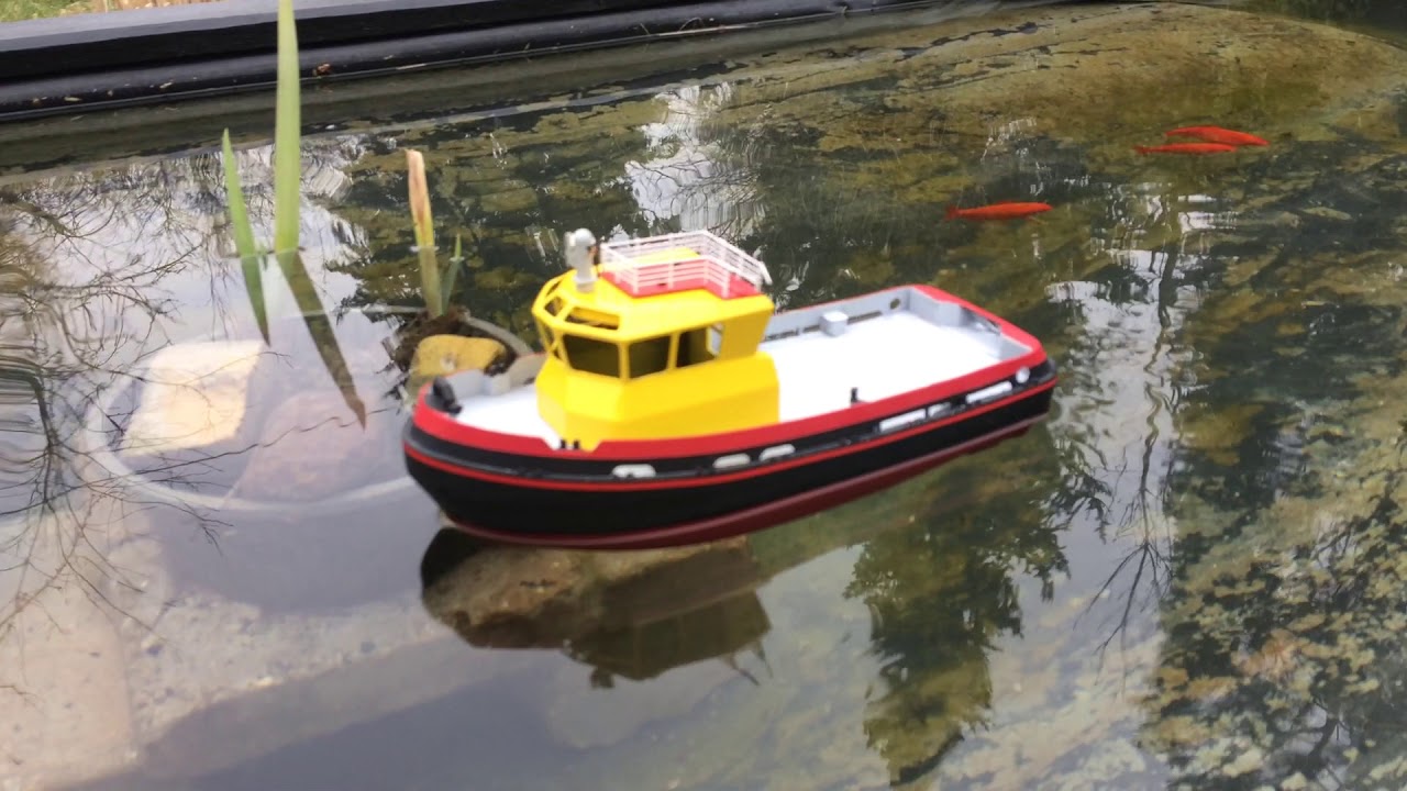 1:72 RC Stan Tug 1907 3d Printed - YouTube
