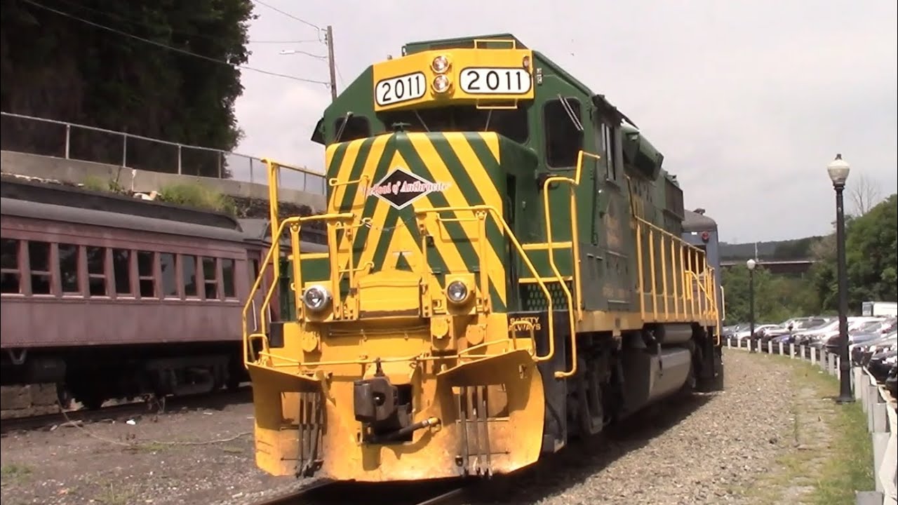 Lehigh Gorge Scenic Railway Bike Train - YouTube