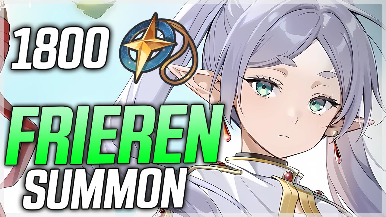 FRIEREN SUMMON (I SPENT 1800 BOOKMARKS ON HER...) - Epic Seven - YouTube