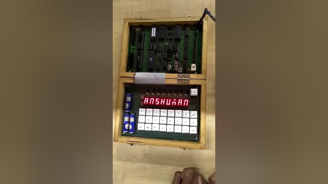 Anshuman Kit 8031 microcontoller - YouTube
