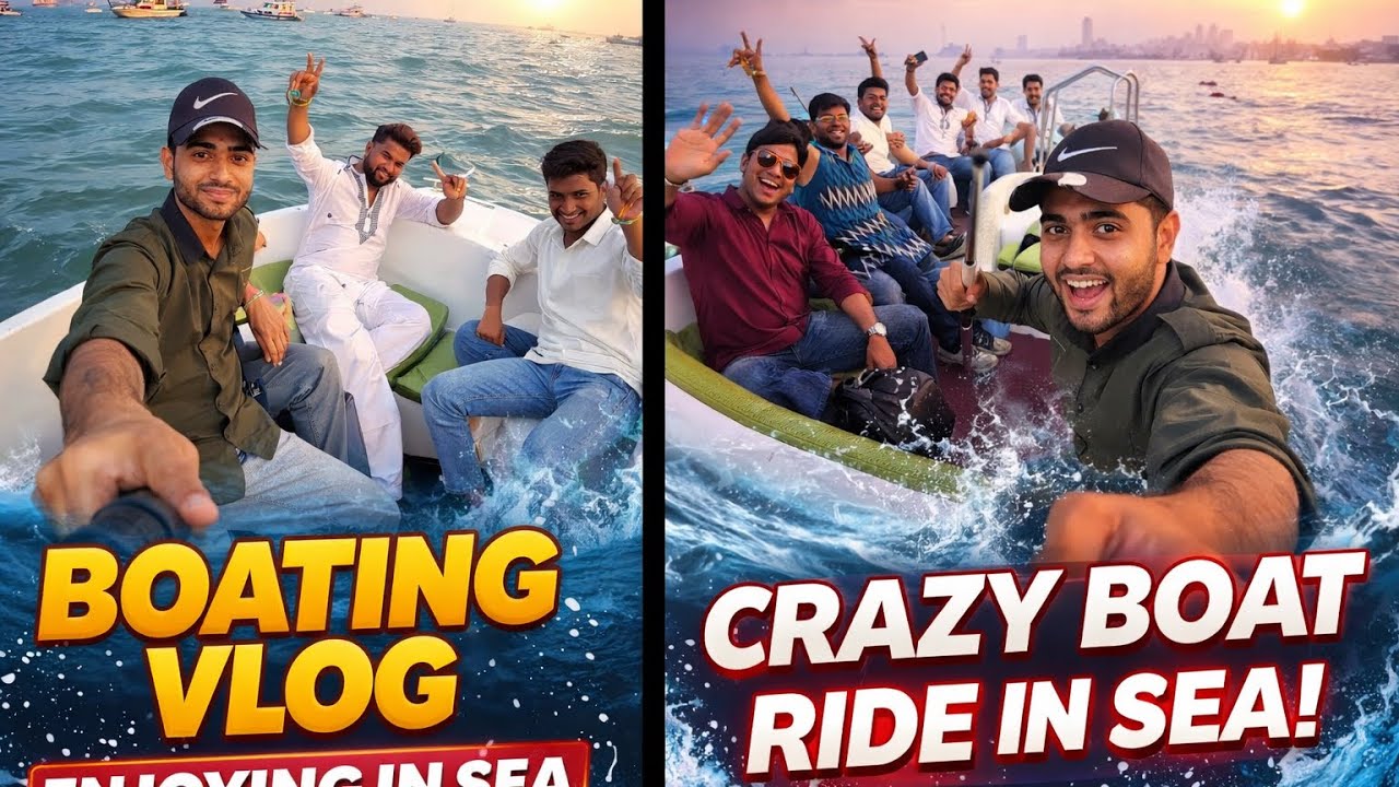 Epic Boating Adventure: Exploring the Sea with Friends | Crazy Boat ...