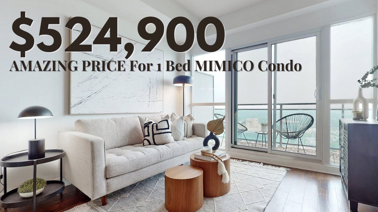 BEST Priced Mimico Condo | 1 Bed With VIEW under $525k - YouTube