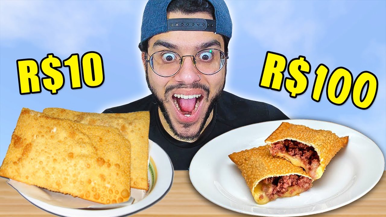 PEDIMOS O PASTEL MAIS CARO E O MAIS BARATO DO APLICATIVO - QUAL É O ...