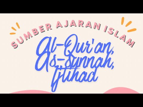 Sumber Hukum Ajaran Islam || kelompok 3 , kelas 1B - YouTube