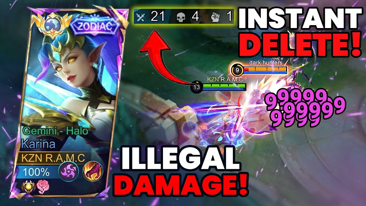GEMINI KARINA IS BROKEN! Massive Damage "Illegal" Build - YouTube