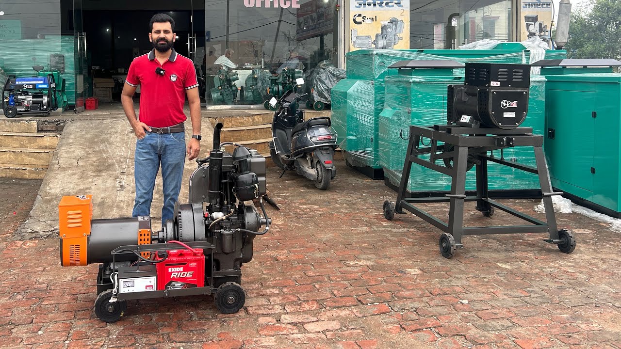 10kva Generator | Diesel Generator Self Start | Chadha Generators ...
