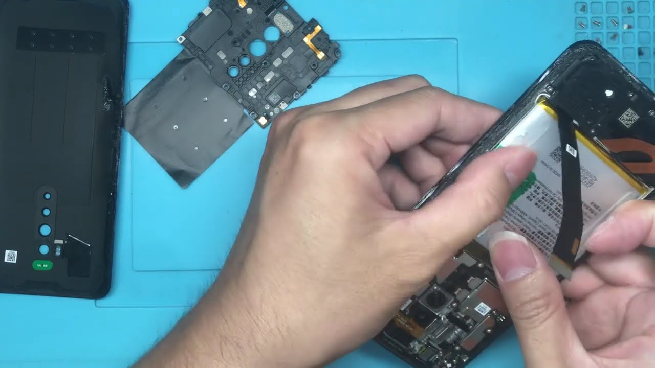 OPPO Reno 2 Z Replace Battery - YouTube