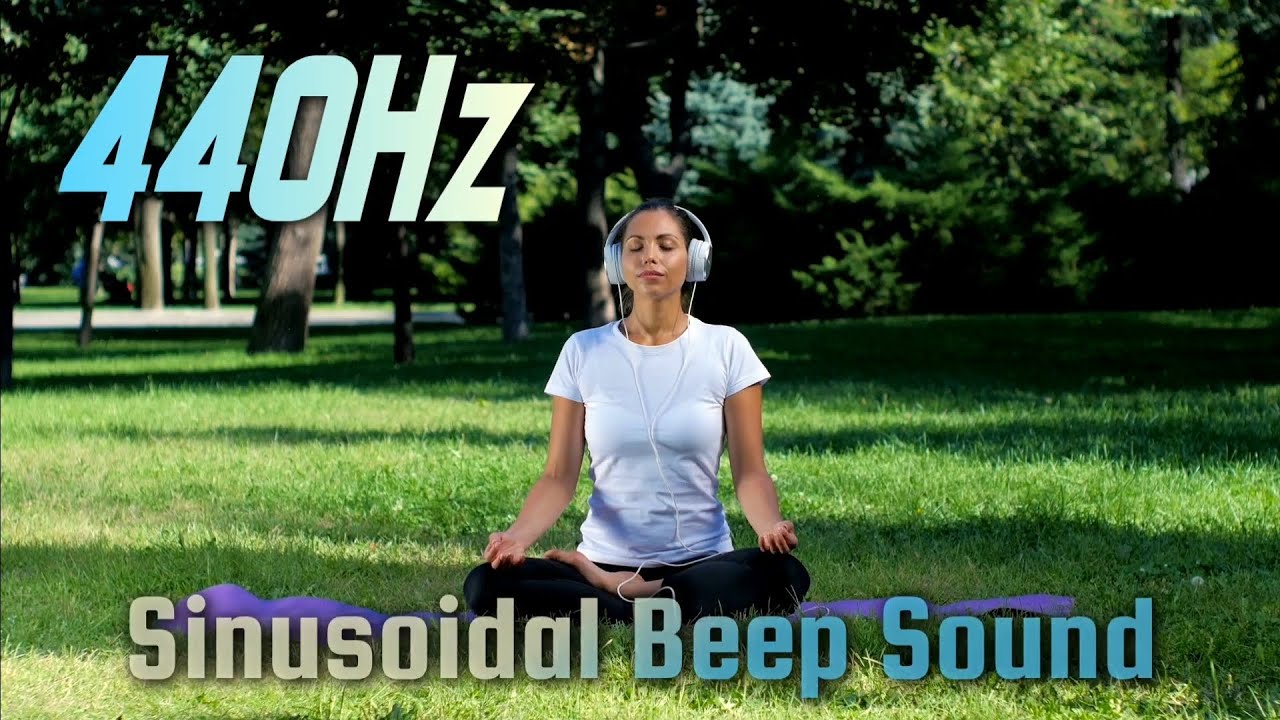 440Hz Sinusoidal Beep Sound | ADHD Focus Sound | Cognitive Frequency ...