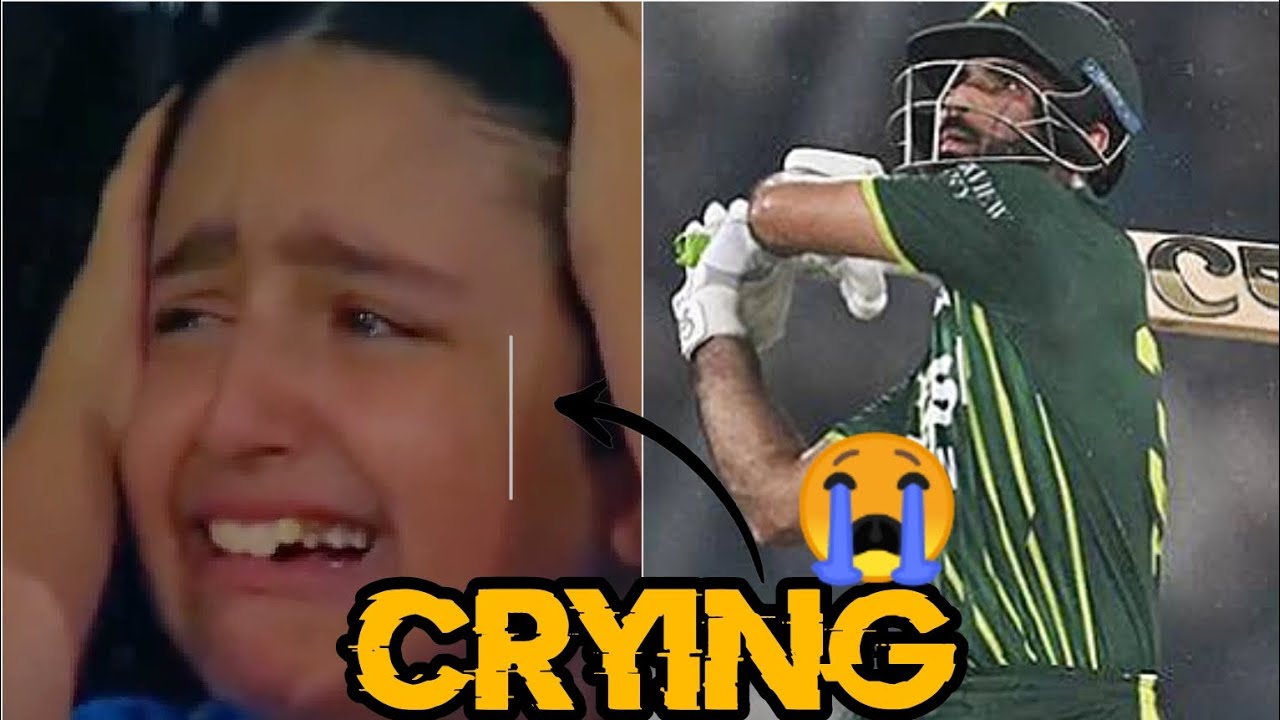 A Little Kid Crying After Pakistan Loss Against New Zealand In 4th T20 ...