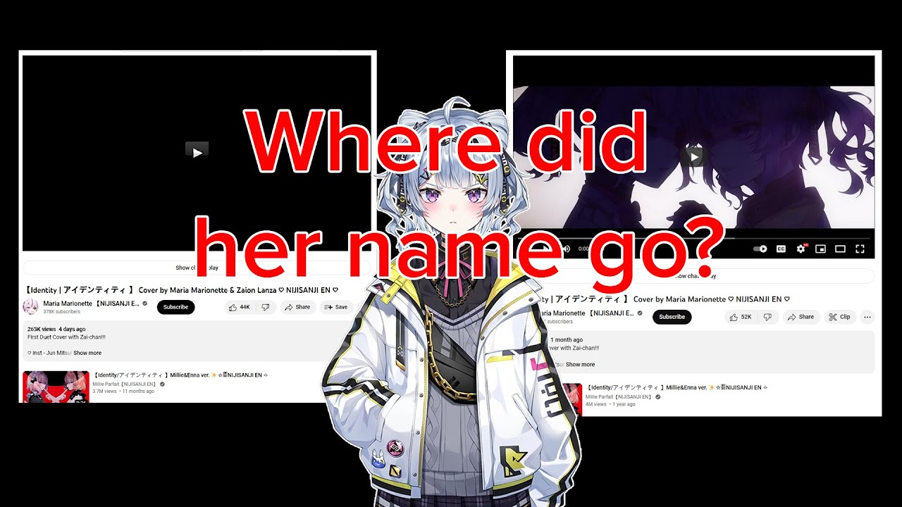 Zaion LanZa's Name Gets Removed from Collab Cover Song【VTUBER CRINGE ...