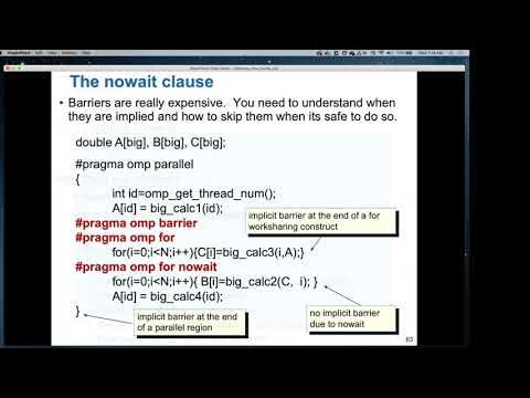 Intro to parallel programing with OpenMP (Part 3) - YouTube