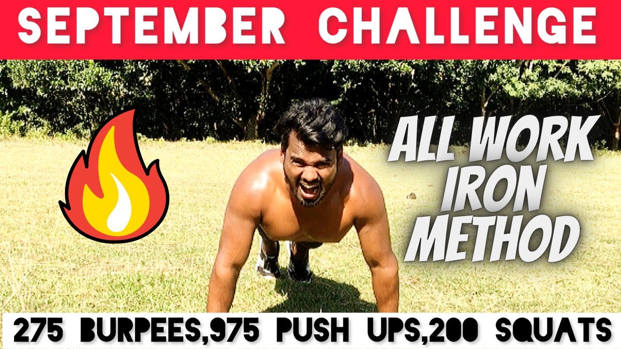 Iron Wolf Workout September 2022 Challenge - day 1 (275 Burpees,975 ...