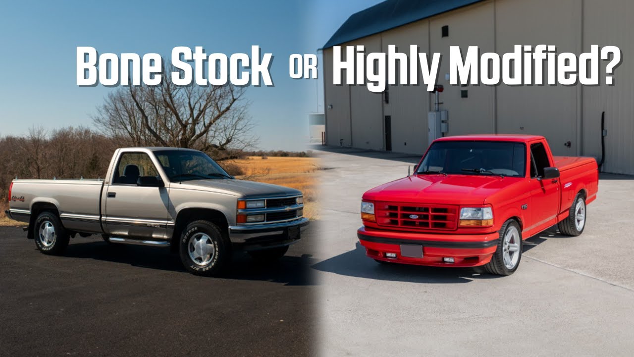 Texas Trucks: Stock vs. Modified - YouTube