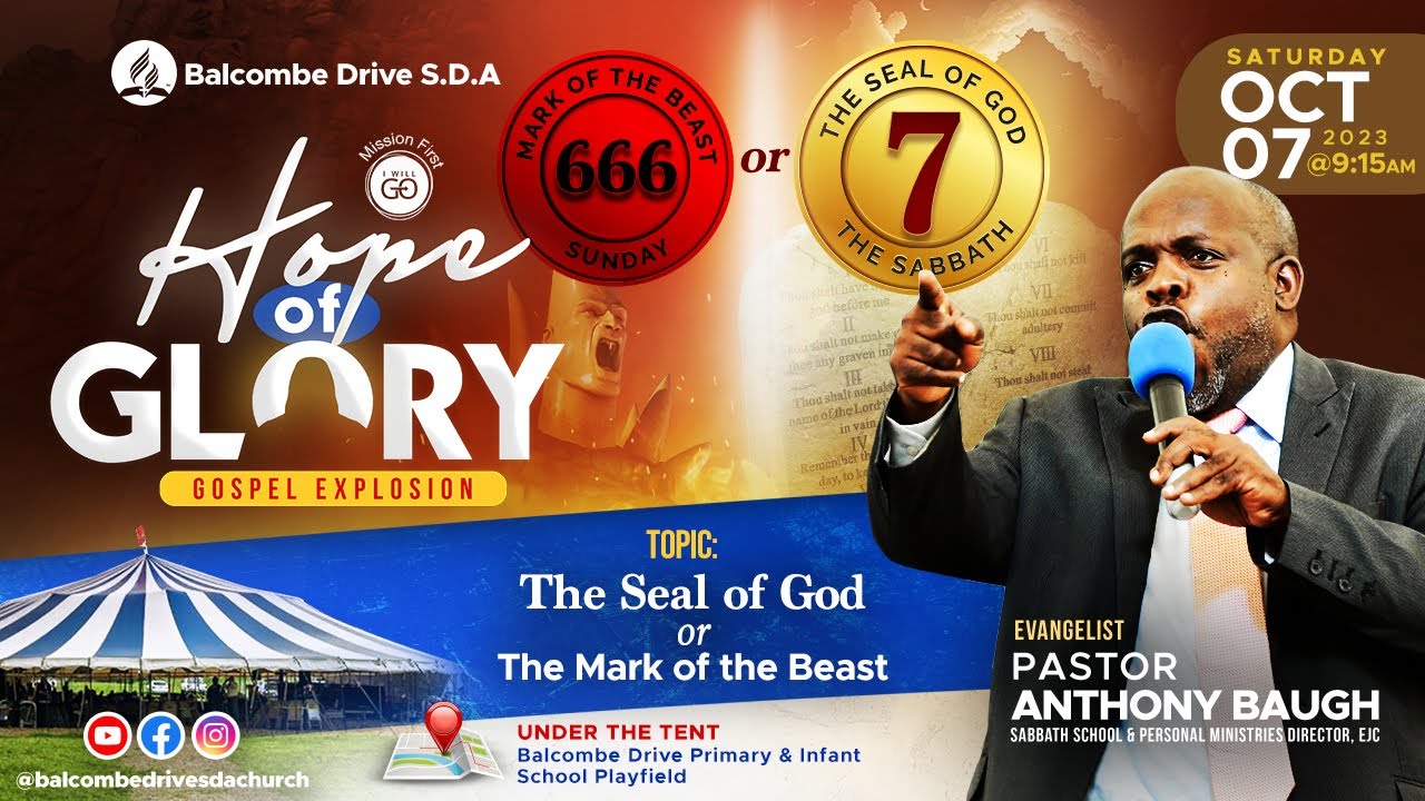 "The Seal of God or The Mark of the Beast" || Hope of Glory Series ...