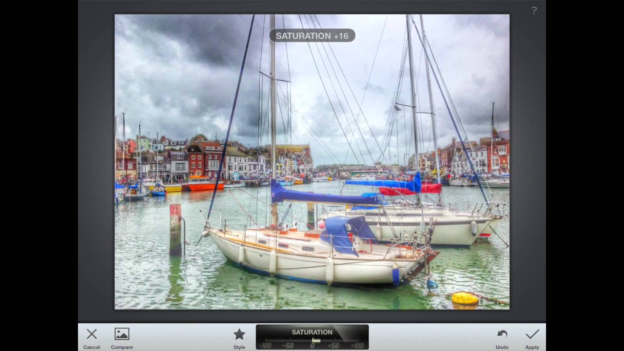 Snapseed HDR Scape Tool Demo - YouTube