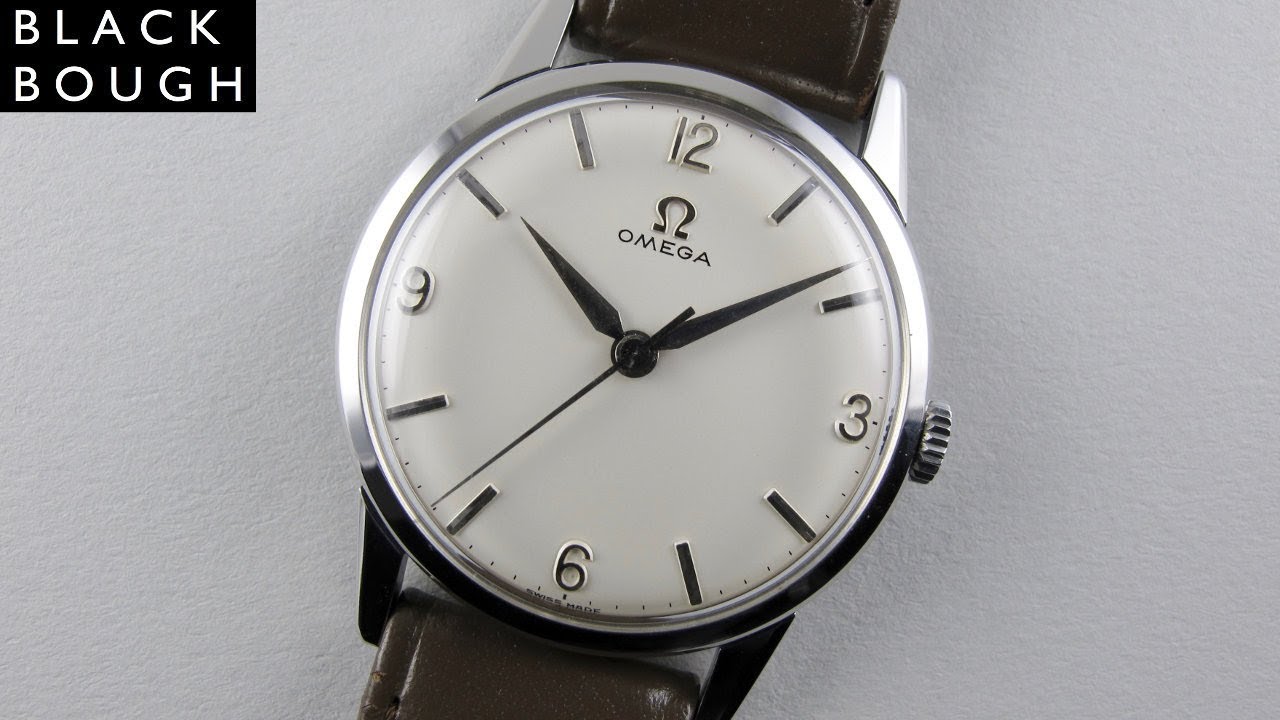 Omega Ref. 14714 -61 steel vintage wristwatch, circa 1961 - YouTube