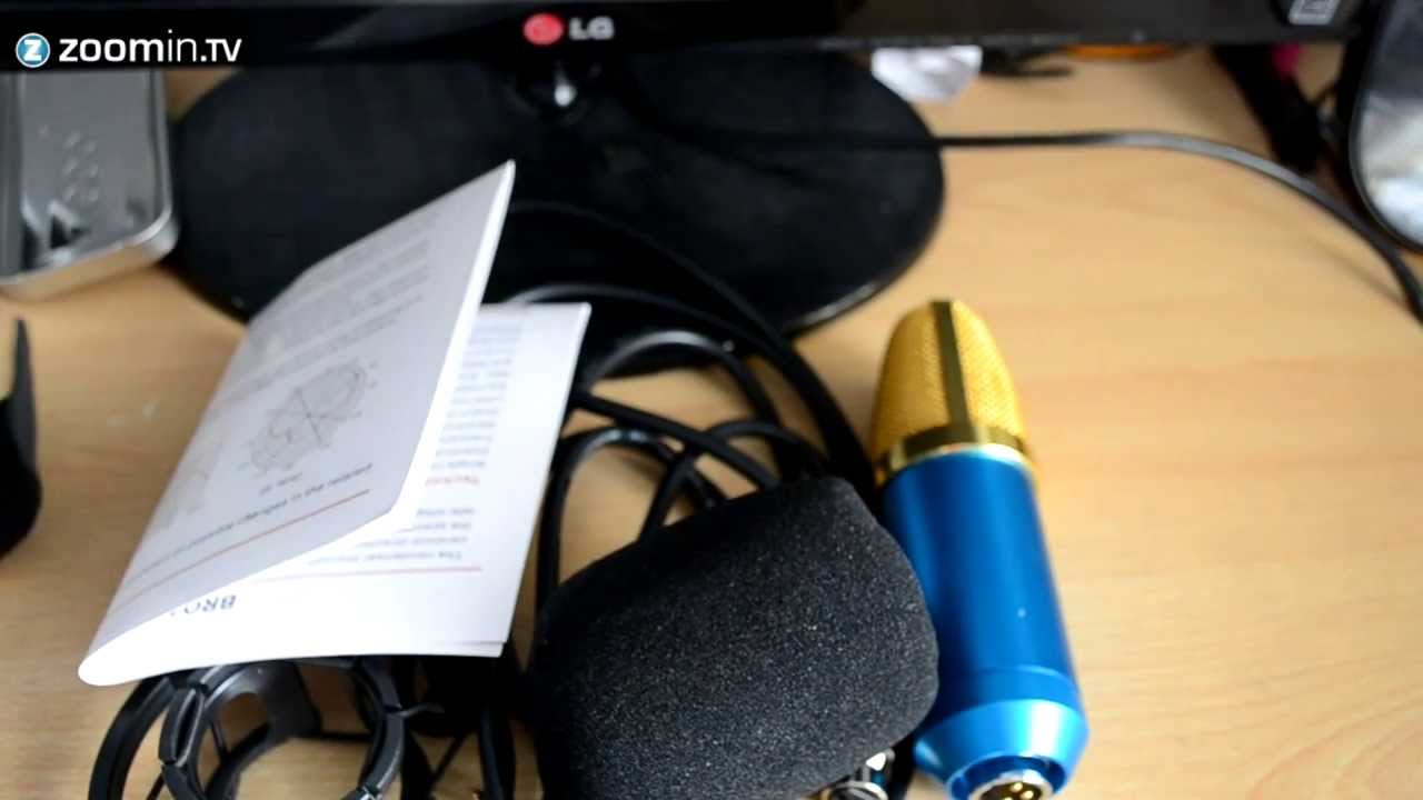 Shengyue BM700 Pro Condenser Microphone Unboxing - YouTube
