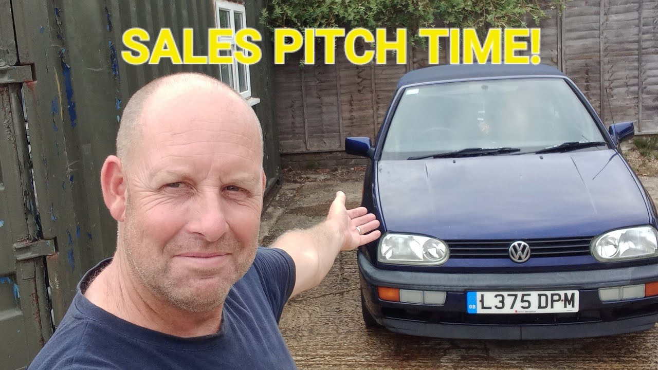 I saved this Mk3 VW Golf from the scrap man but my work here is done ...
