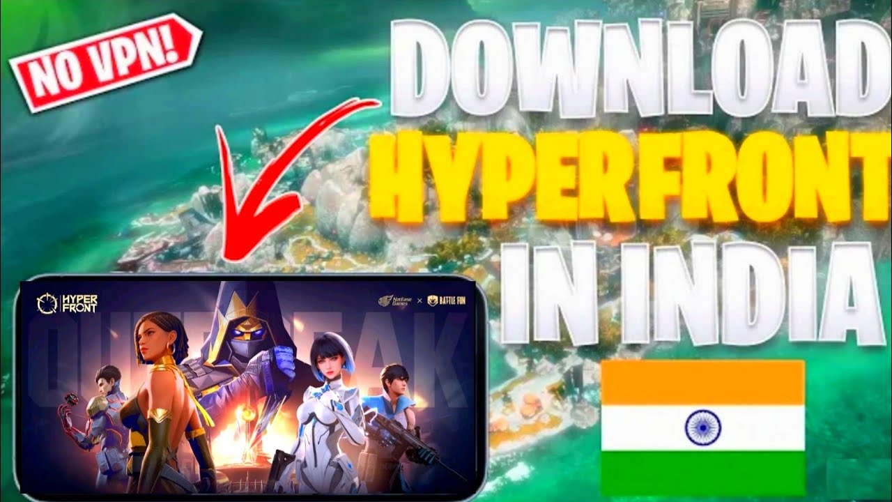 HOW TO DOWNLOAD HYPER FRONT IN INDIA ANDROID MOBILE #hyperfront ...