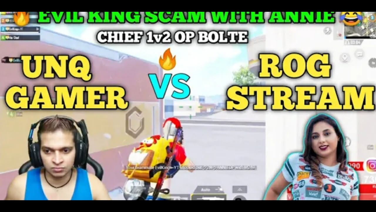 unq gamer vs rog gamer in gergopool intrest fight - YouTube