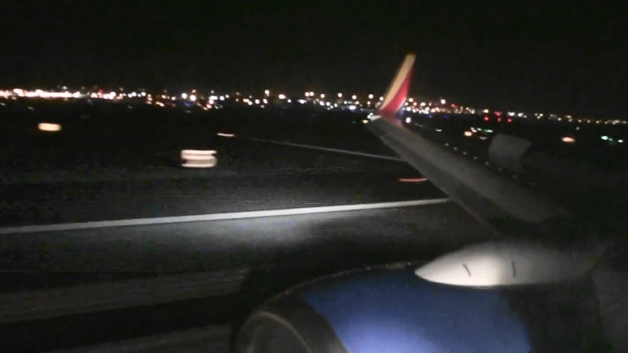 Extremely Soft HD Boeing 737 Night Landing In Philadelphia On Board ...
