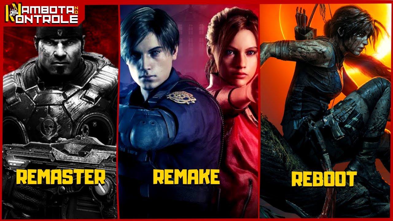 Entenda de UMA VEZ POR TODAS a diferença entre REMASTER, REMAKE e ...