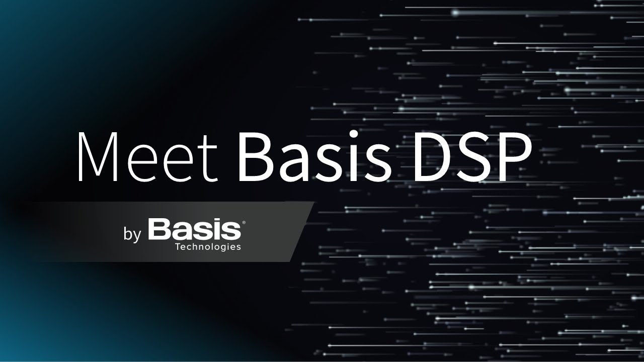 Basis: Top-Rated Demand Side Platform (DSP) - YouTube