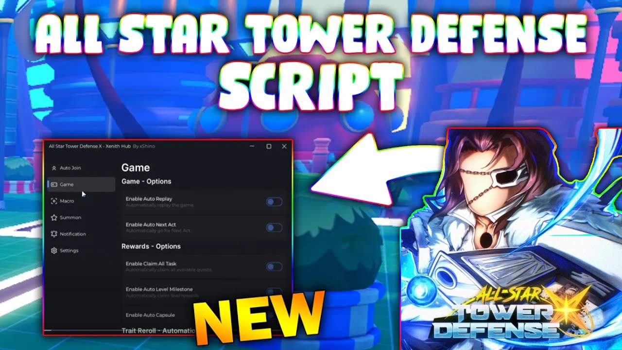 *NEW* All Star Tower Defense X Script (PASTEBIN 2025) (AUTOFARM, AUTO UPGRADE, AUTO SKIP WAVE ...
