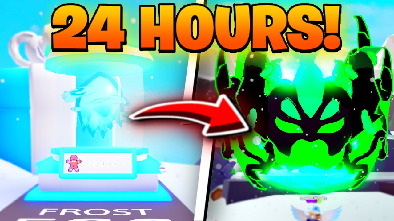 I Hatched The *FROSTY EGG* For 24 HOURS! 🎄 MYTHIC KRAMPUS! (Roblox ...