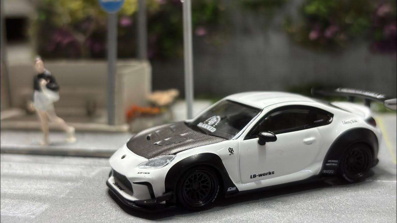 Mini GT Toyota GR86 LB Nation [White] - UNBOXING - YouTube