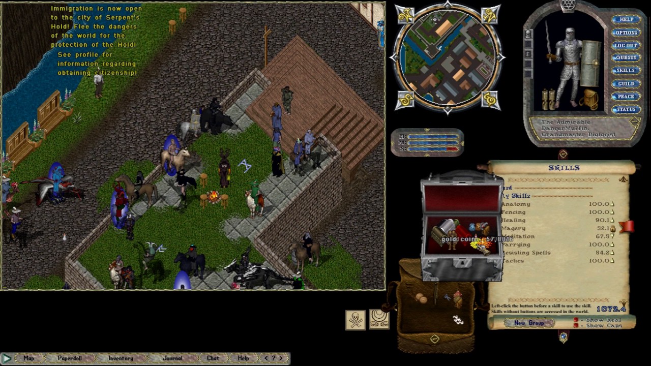 Let's Play Ultima Online Forever. Introducing.....TRINSIC! - YouTube