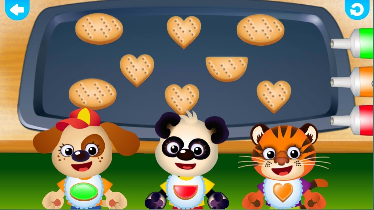 Kids game coloring cookies | kids funn 2020 game play kids baby ...