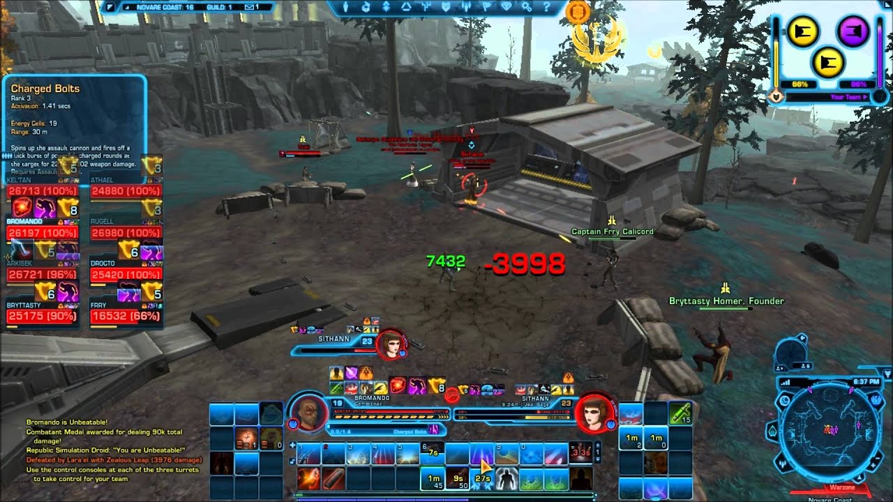 SWTOR 2.5 PVP #5 / Gunnery Commando - YouTube