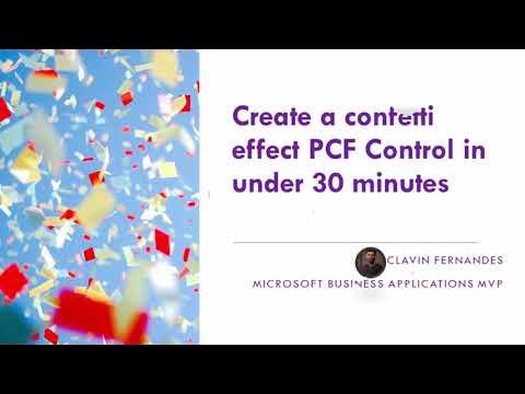 Create a confetti effect PCF Control in under 30 minutes - YouTube