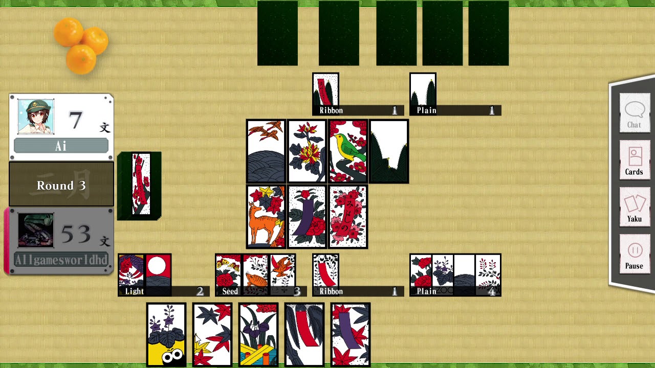 Bishoujo Battle Hanafuda Koi Koi Gameplay (PC Game) - YouTube