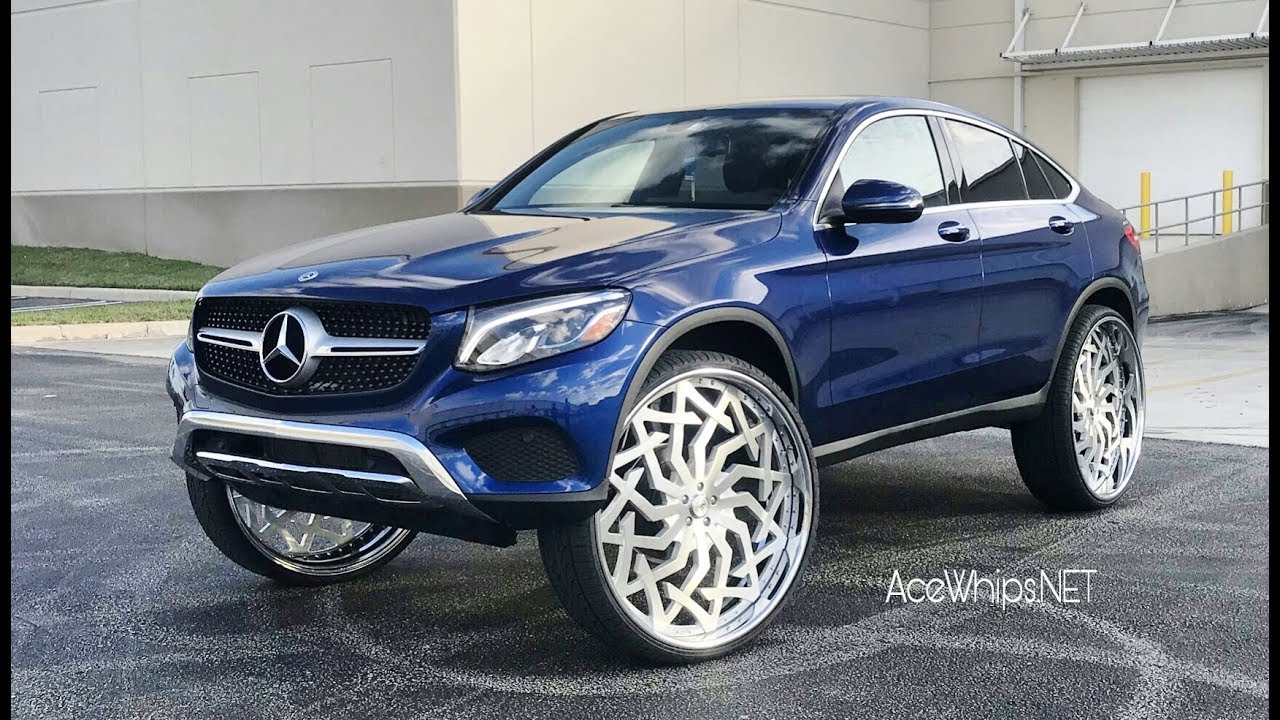 AceWhips.NET- First in the World 2018 GLC300 Mercedes on 30's Asantis ...