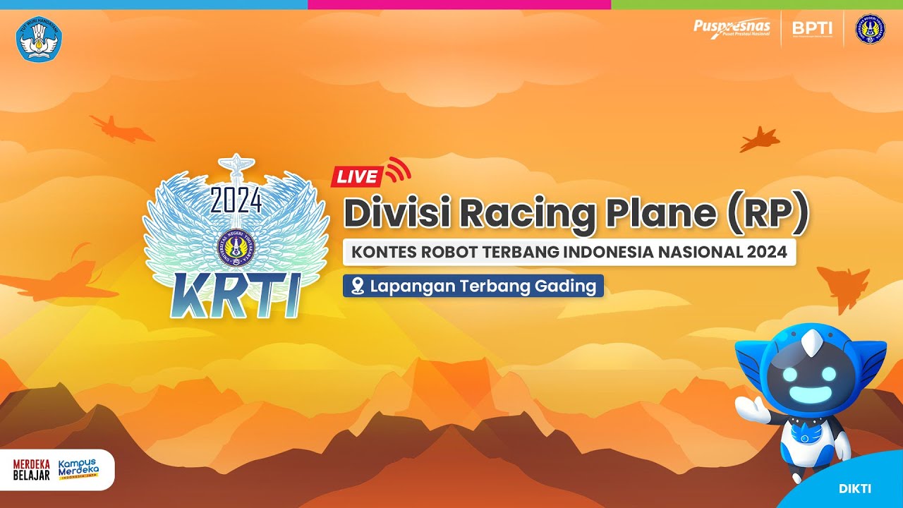 Divisi Racing Plane (RP) KRTI 2024 - 16 September 2024 (Sesi 1) - YouTube