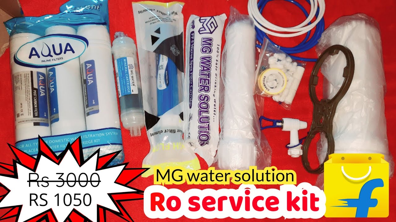 MG water solution complete Ro water purifier service kit || ro filter ...