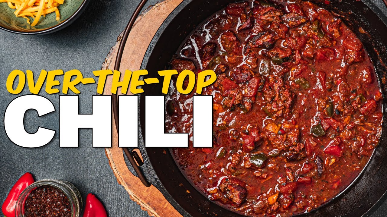 How to Make the BEST Chili Ever! | Over the Top Smoked Chili - YouTube