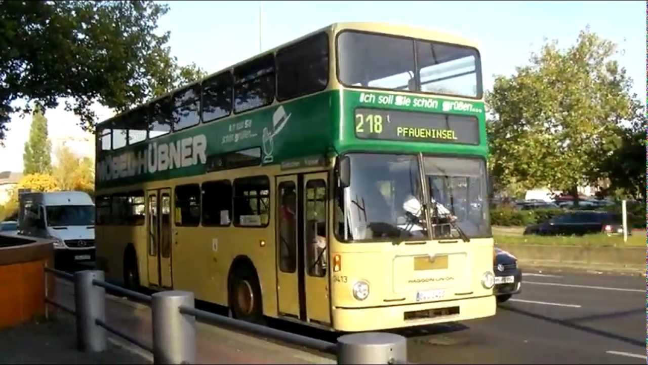 MAN SD200 SD85 -3413 in Berlin [1080p] - YouTube