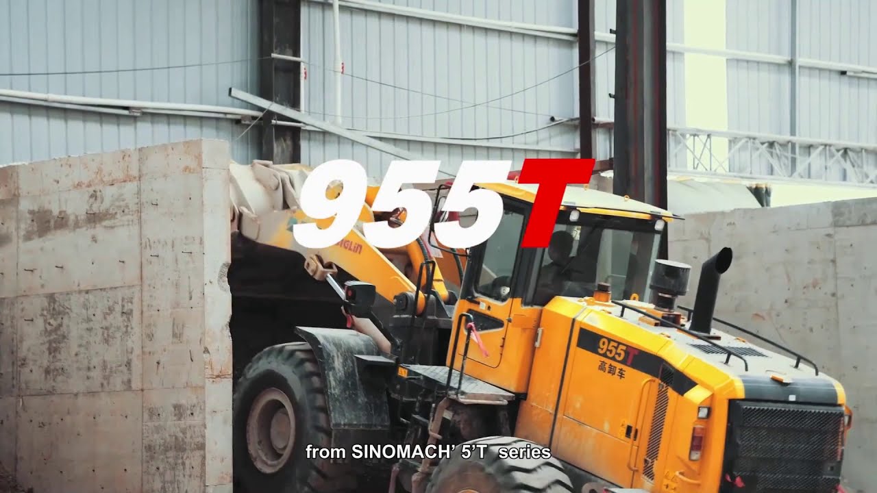 Detail Introduction of Wheel Loader 955-Sinomach - YouTube