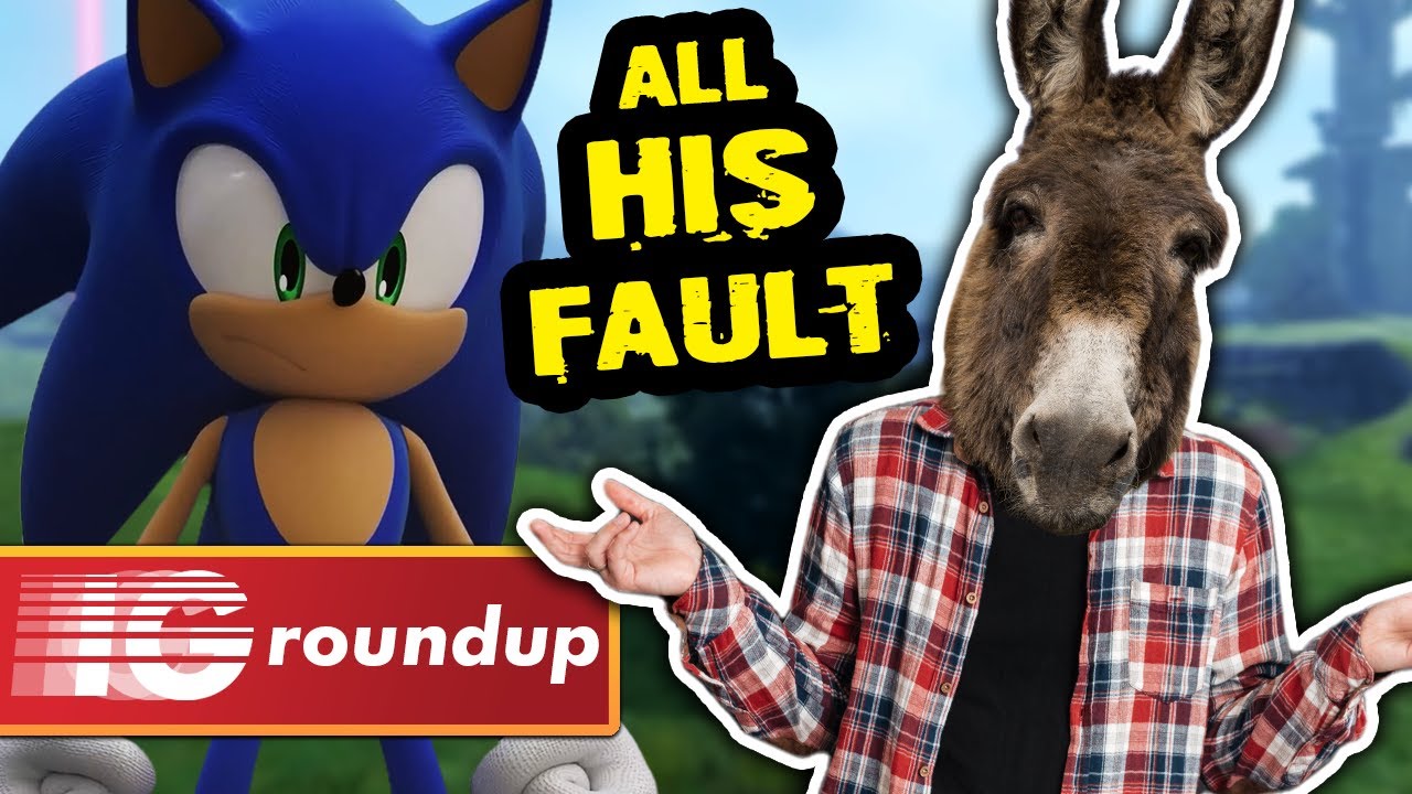 Dunkey says Sonic Frontiers fans review bombed themselves - YouTube