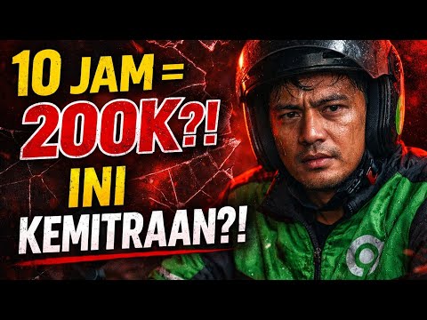 Driver gojek di bayar duaratus ribu sepuluh jam kerja #gojek #gojekindonesia #gofood #gopartner