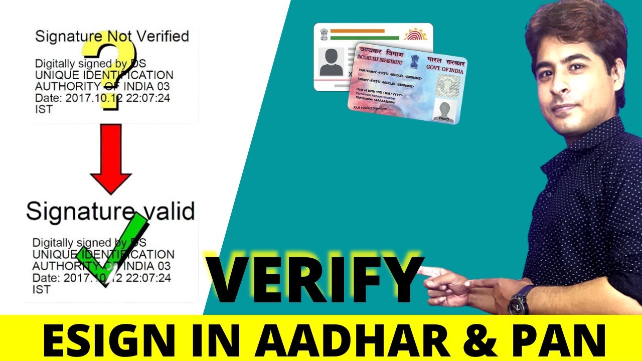 Verify Signature In AADHAR PAN Digital Signature In AADHAR PAN verify-signature-in-aadhar-pan-digital-signature-in-aadhar-pan