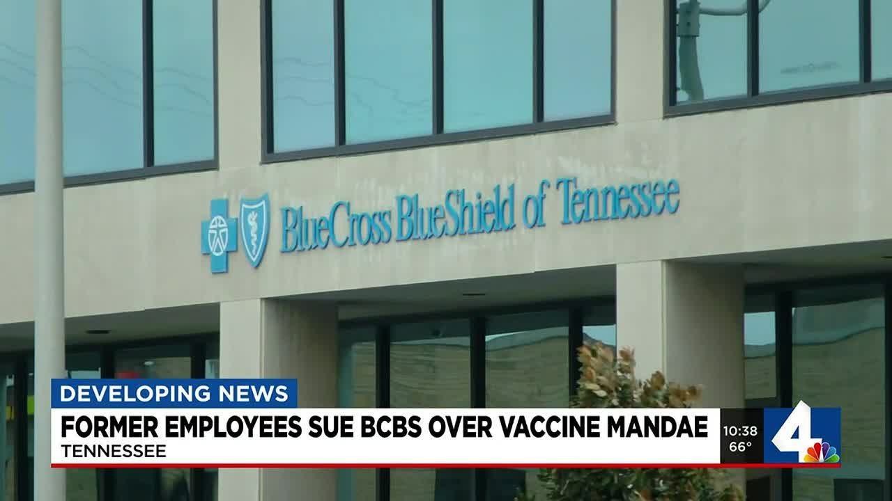 Former employees sue BCBS over vaccine mandate - YouTube