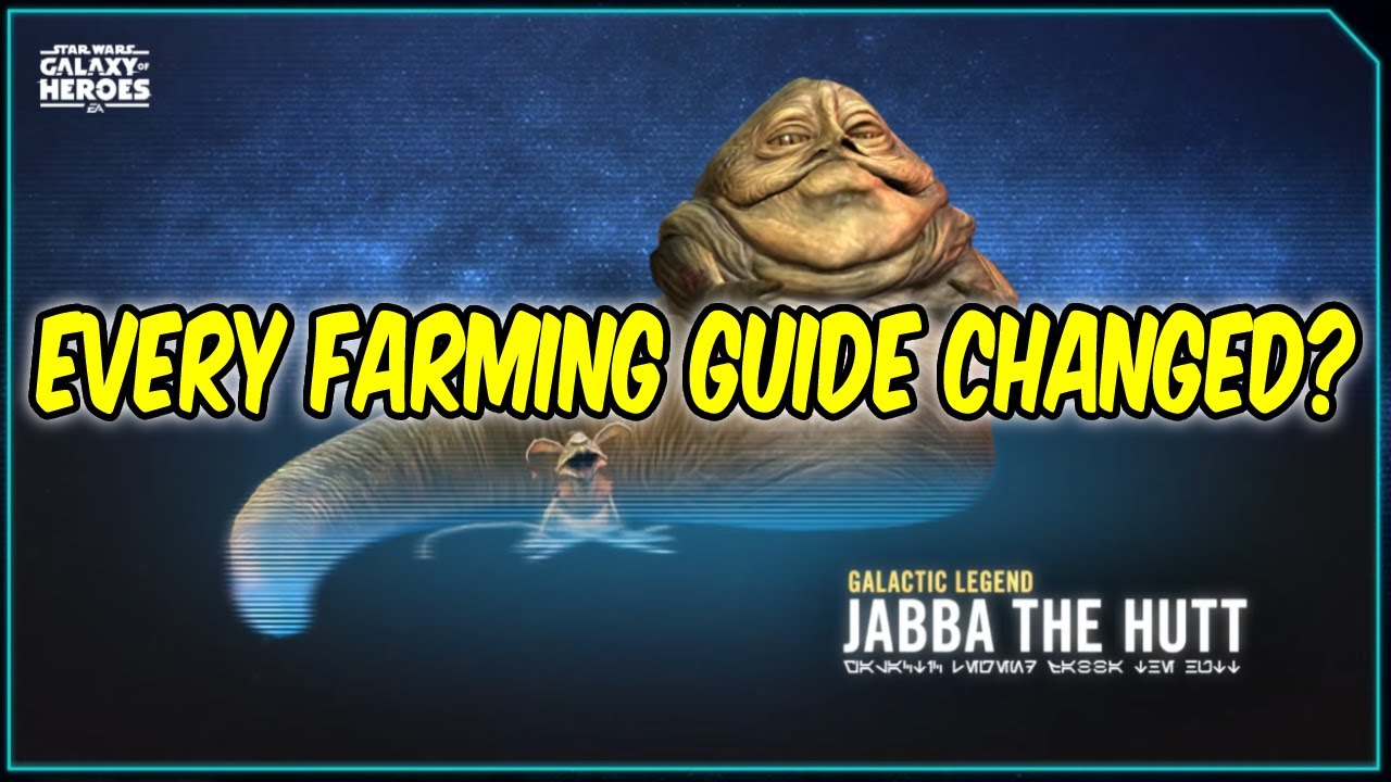 Every Farming Guide Just Changed For F2P SWGOH - YouTube