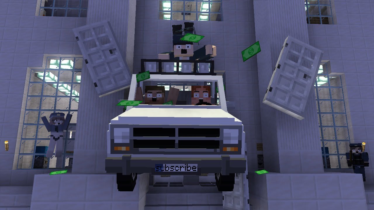 We Robbed $50,000,000 from the Most Secure Bank in Minecraft || Epic ...